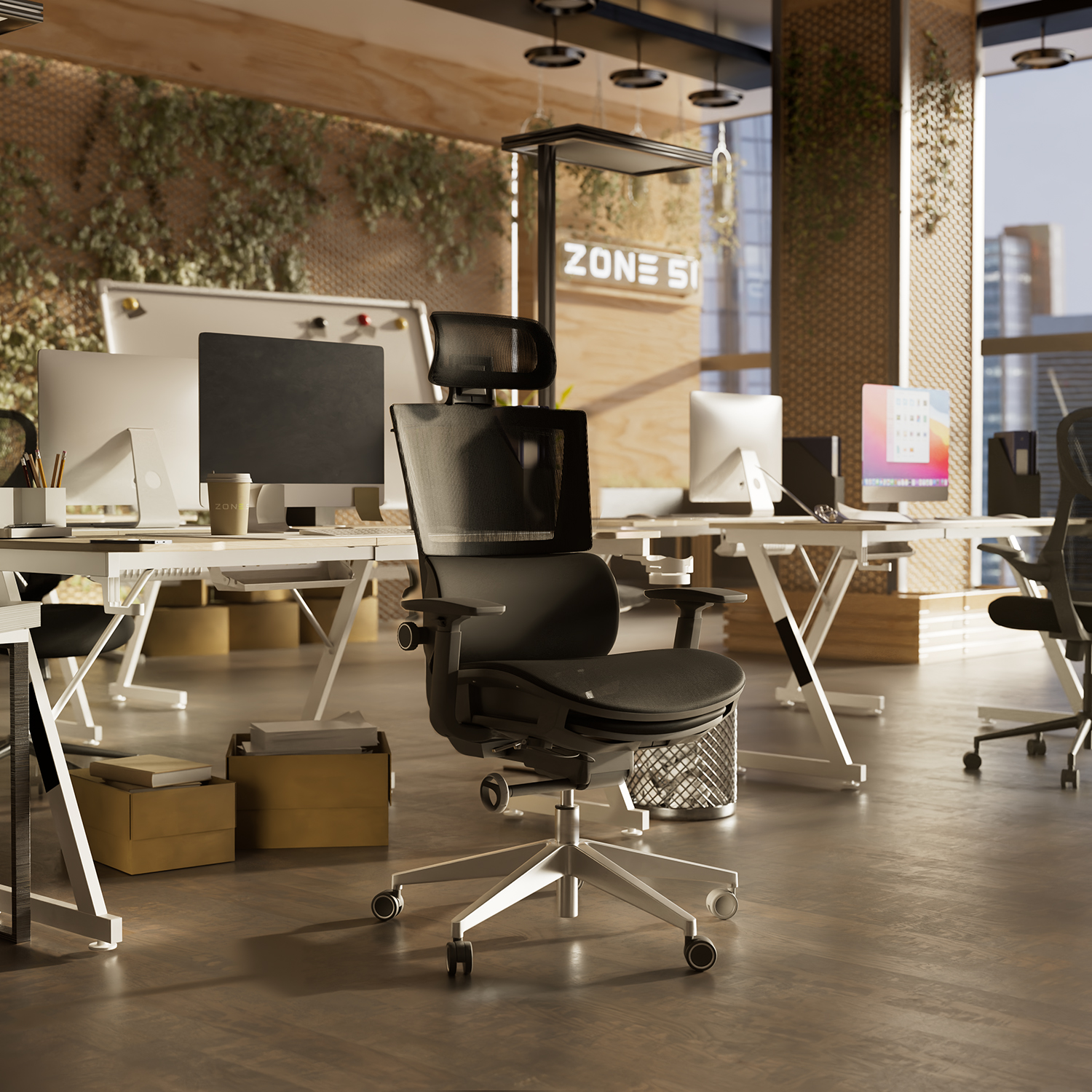 Кресло ZONE 51 Freelancer Z9 Black – купить на официальном сайте z51.ru